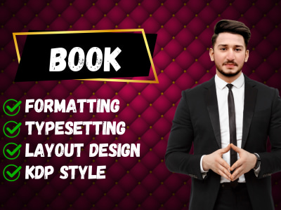 Book formatting, book typesetting and book layout design | Upwork