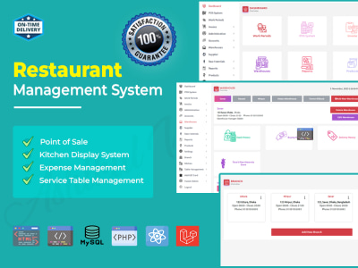 A Customized Web-Based Online Restaurant Management System / Software ...