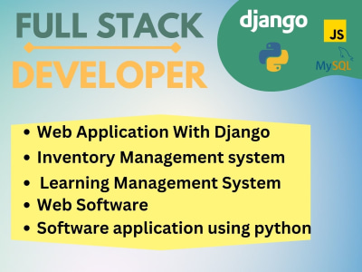 Python Django Web Application Development - Full-Stack Developer | Upwork