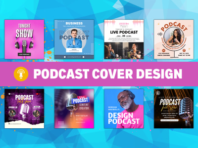 Professional podcast cover art and podcast logo | Upwork