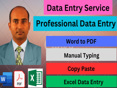A professional data entry service | Upwork