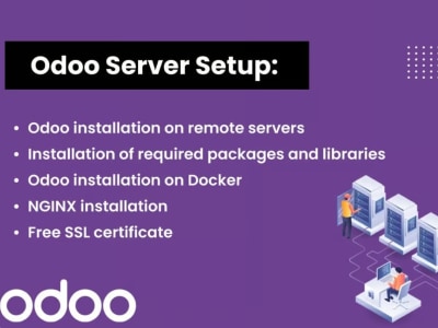 A complete installation of Odoo on your server. | Upwork