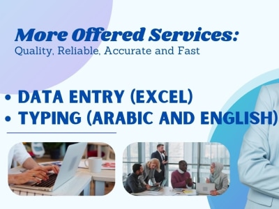 High quality, Reliable, Fast and Accurate Data Entry | Upwork