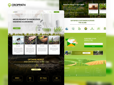 Website Landing Page UI UX design in Figma | HTML, CSS | Upwork