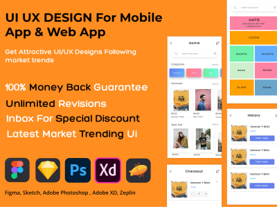 UI UX design & wireframe & prototype for mobile app in Figma | Upwork
