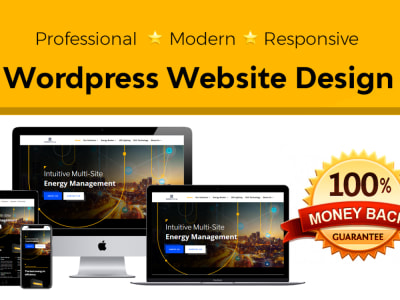 Responsive WordPress website design | Upwork