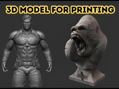 A 3D design model for 3D printing | Upwork
