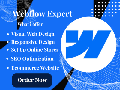 A designed and redesigned webflow website, convert your figma to ...