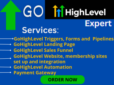 Responsive landing page with GoHighLevel, GHL Automation and Account ...