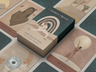 A custom illustrated Oracle card deck | Upwork