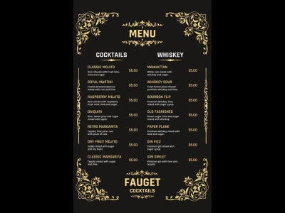 A "Flavors Unveiled: Tailored Menu Designs for Your Culinary Vision ...