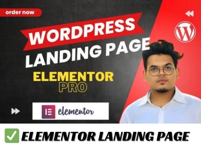 Build landing page or build a wordpress website using elementor pro | Upwork