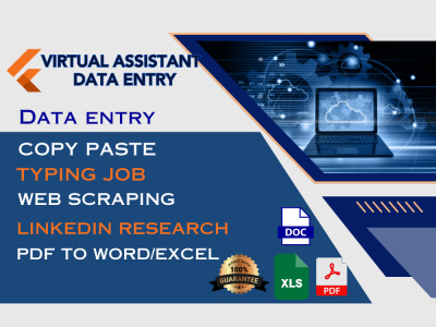 Professional data entry, copy-paste, typing job etc work | Upwork