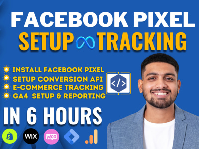 Facebook pixel conversion API Set up with server side tracking | Upwork