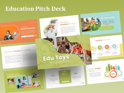 Professional Education Pitch Deck Presentation Design within 24 hours ...