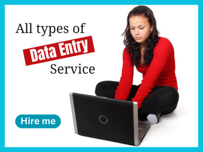 All types of data entry services for your business. | Upwork