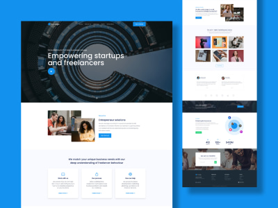 A Stunning Landing Page with React and Tailwind CSS for Your Business ...