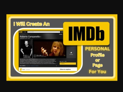 Perfect IMDb celebrity profile for yourself | Upwork