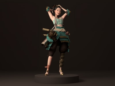 A custom 3d character model | Upwork