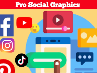 Stunning social media graphics for YouTube, Instagram, Facebook, TikTok ...