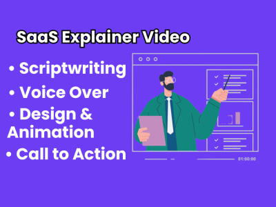 Saas explainer video saas demo video saas animation for your saas ...
