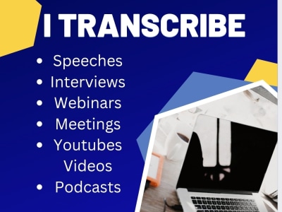 A professional Transcription services | Upwork