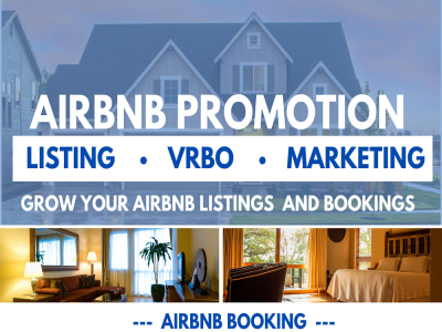 Airbnb promotion, Airbnb & VRBO marketing to get more booking | Upwork