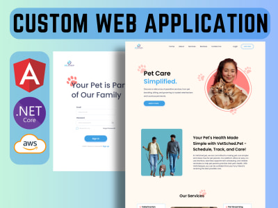 A fully developed custom web app made with Angular Js and ASP.NET | Upwork