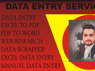 Fastest data entry & web research work & manual data entry work | Upwork