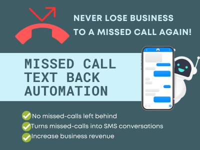 A Missed Call Text-Back Automation in GHL | Upwork
