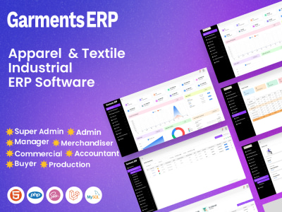 Garments ERP - Apparel & Textile Industrial ERP Software | Upwork