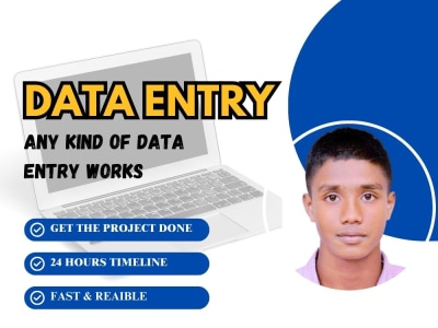 An accurate Data Entry project within 24 hours | Upwork