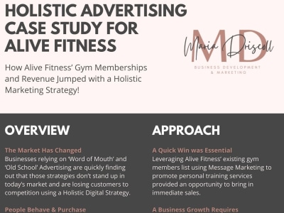 A branded case study to showcase your skills to potential clients. | Upwork