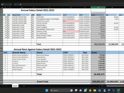 Spread Sheet in Excel & Google Sheets | Upwork