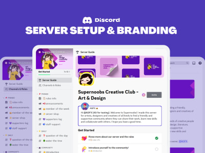 A professional Discord server for your community | Upwork