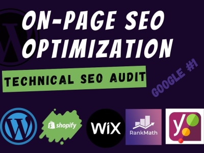 Website on-page SEO optimization website audit technical error solve | Upwork
