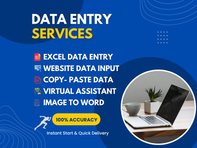 Copy-paste Data Entry, Manual Typing, Converting PDF to Excel & Word | Upwork