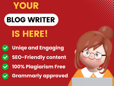 A Professional Blog Writer for Your Business | Upwork