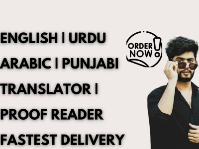 English , urdu , arabic , punjabi translation with proofreading. | Upwork
