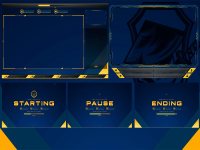 Design an animated twitch or kick stream overlay | Upwork