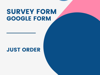 Survey form | google form | Upwork