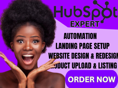HubSpot blog Hubspot website design Hubspot landing page hubspot cms | Upwork