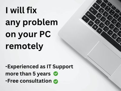 Fix for any problem on your PC remotely | Upwork