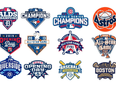 Design custom nba, world series, mlb, star and parody logo for your ...