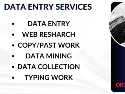 A professional worker in data entry | Upwork