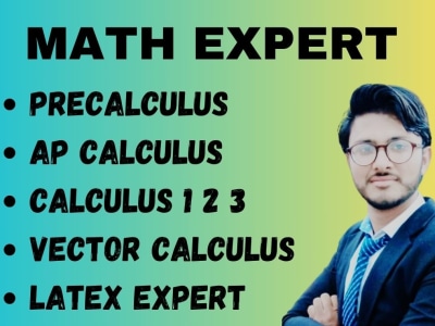 Mathematics tutoring AP Calculus SAT ACT LaTeX Math expert | Upwork