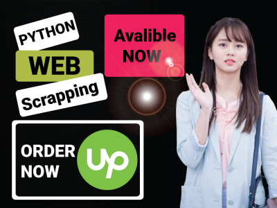 Python web scrapping,extraction,python automation and analysis | Upwork