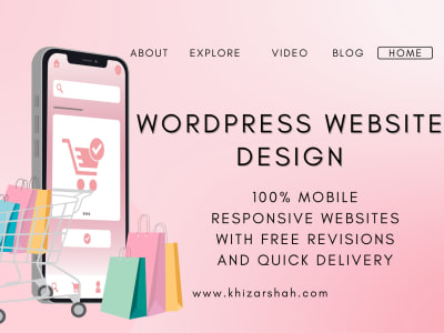 A visually appealing, optimistic WordPress website | Upwork