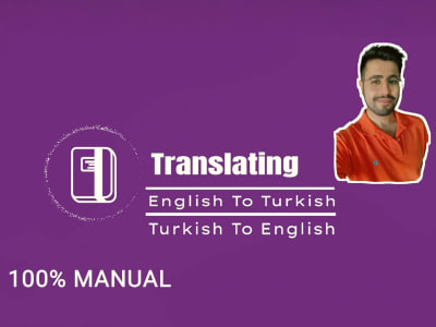 A professional translation that will be manually done | Upwork