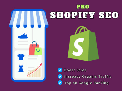 Pro Shopify SEO Expert for your Shopify Store Top Google Ranking | Upwork